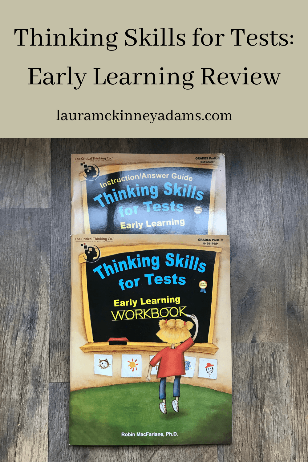 Thinking Skills for Tests: Early Learning Review - Laura McKinney Adams